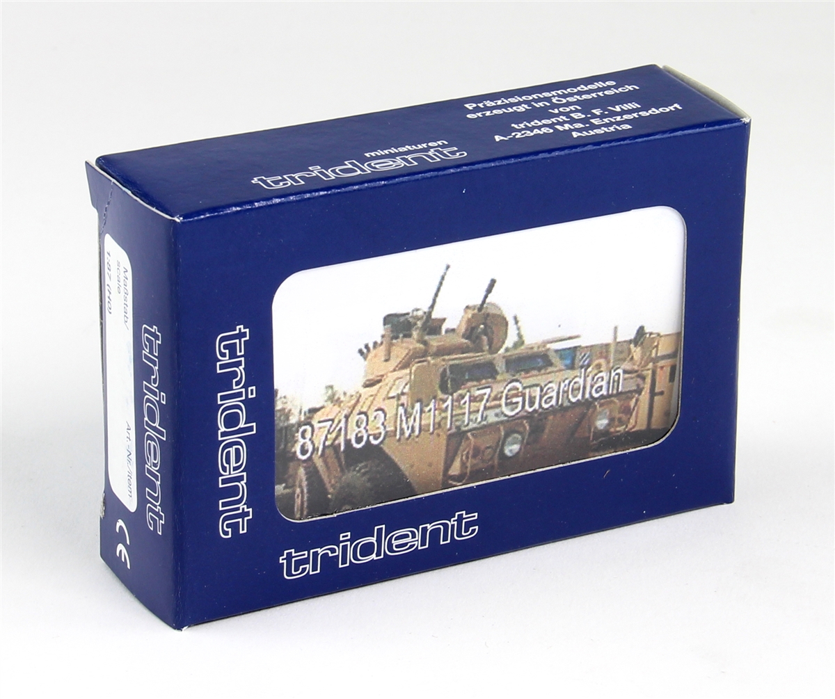 Trident Miniatures HO 87183 US Army M1117 Guardian Armored Security ...