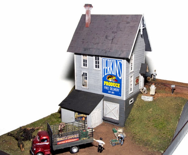 JL Innovative Design HO 641 Booker Perkins Produce Kit - Trainstoys