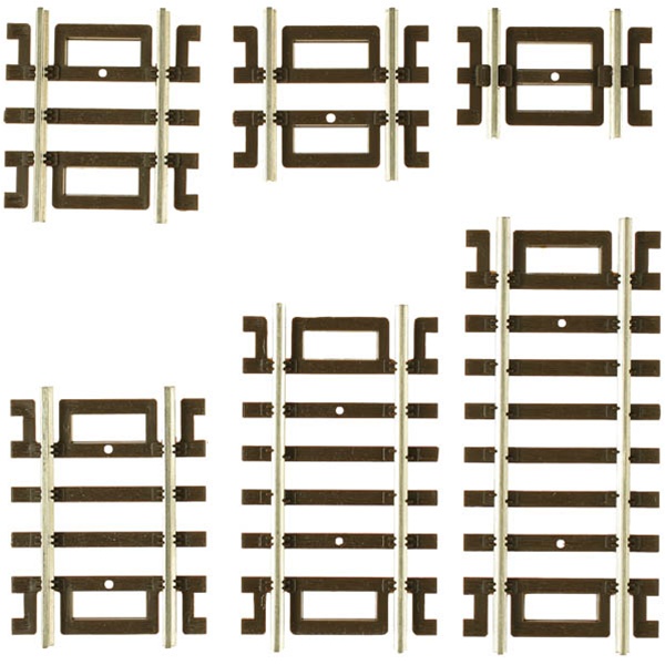 Atlas HO 524 Code 83 Track Straight Assortment (12 Pieces Total ...