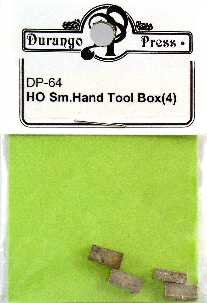 Durango Press HO 064 Small Hand Tool Box (4) - Trainstoys