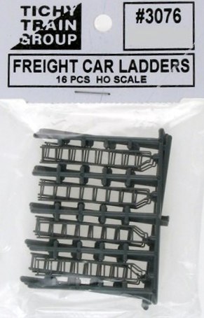 Tichy Train Group HO 3076 Freight Car Ladders (16 pieces) - Trainstoys